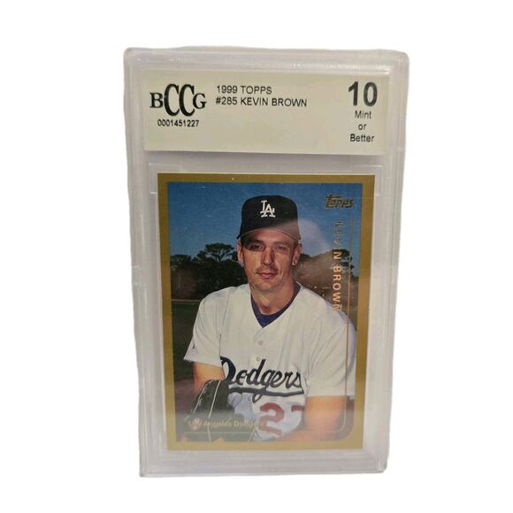 Topps | Toys | 999 Topps 285 Kevin Brown Mint 1 | Poshmark